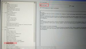 戴尔修改BIOS提示Legacy cannot be enabled with PTT怎么办 – Helpdesk-PC.com